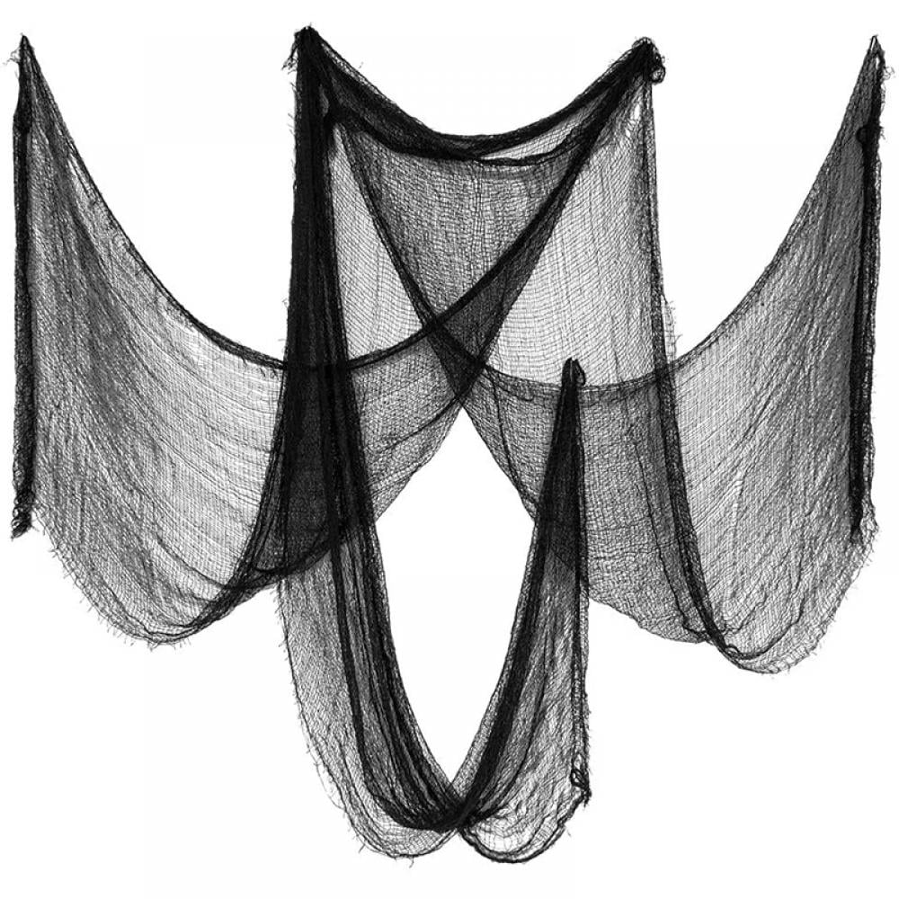 JANDEL Halloween Creepy Cloth, 30 x 72 inch Scary Spooky Fabric Gauze ...