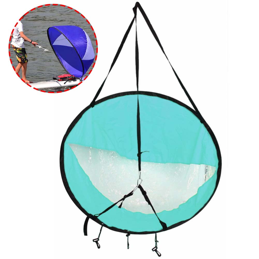 JANDEL Kayak Foldable Sails, 42" Protable Kayak Downwind Wind Sail ...