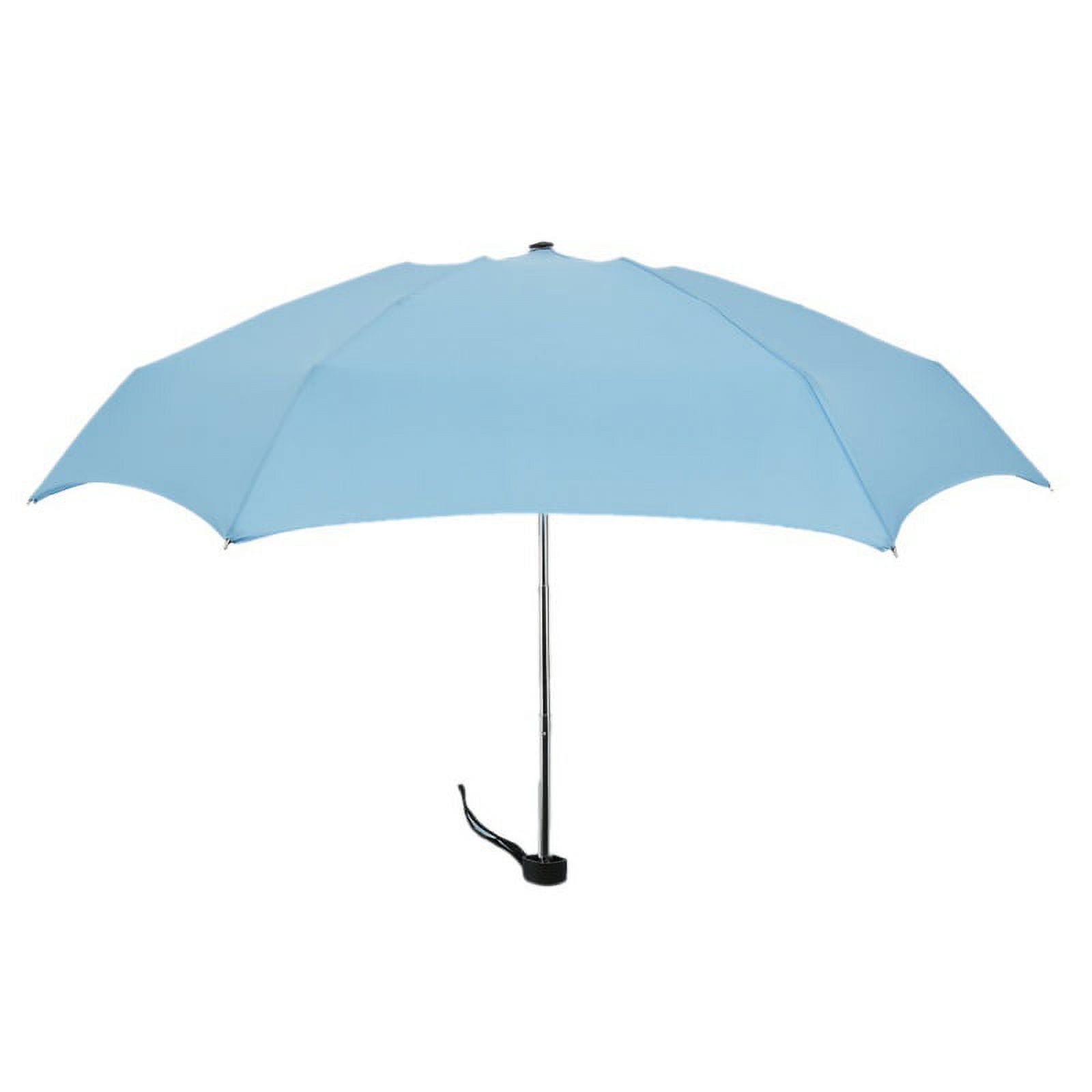 JANDEL Mini Five-folding Non-automatic Travel Umbrella with EVA Case 6 ...