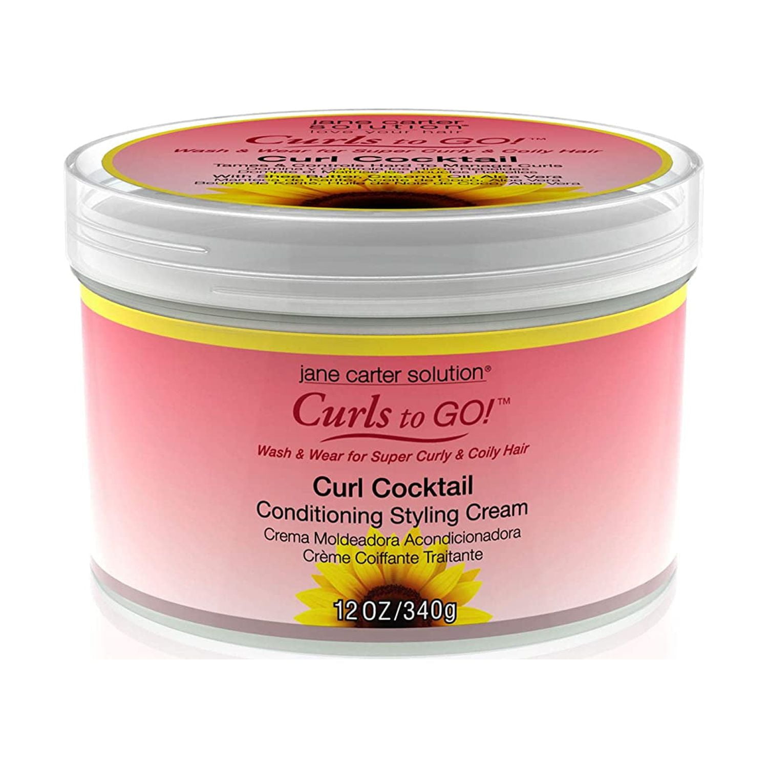JANE CARTER SOLUTION Curls to Go Cocktail Conditioning Cream (12oz ...