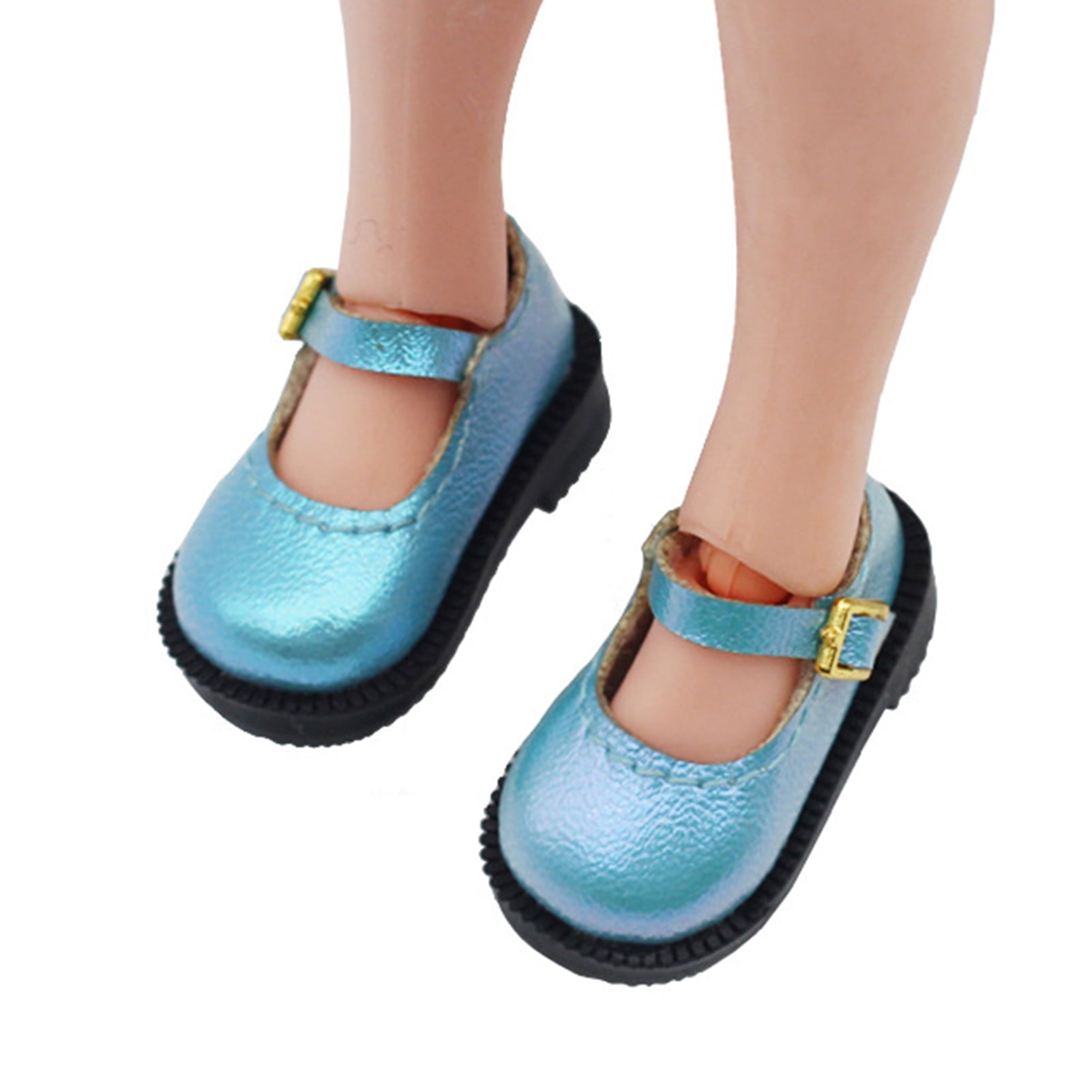 JANGSLNG 1 Pair Doll Toy Shoes Highly Simulated Dress Doll Up Pretend ...