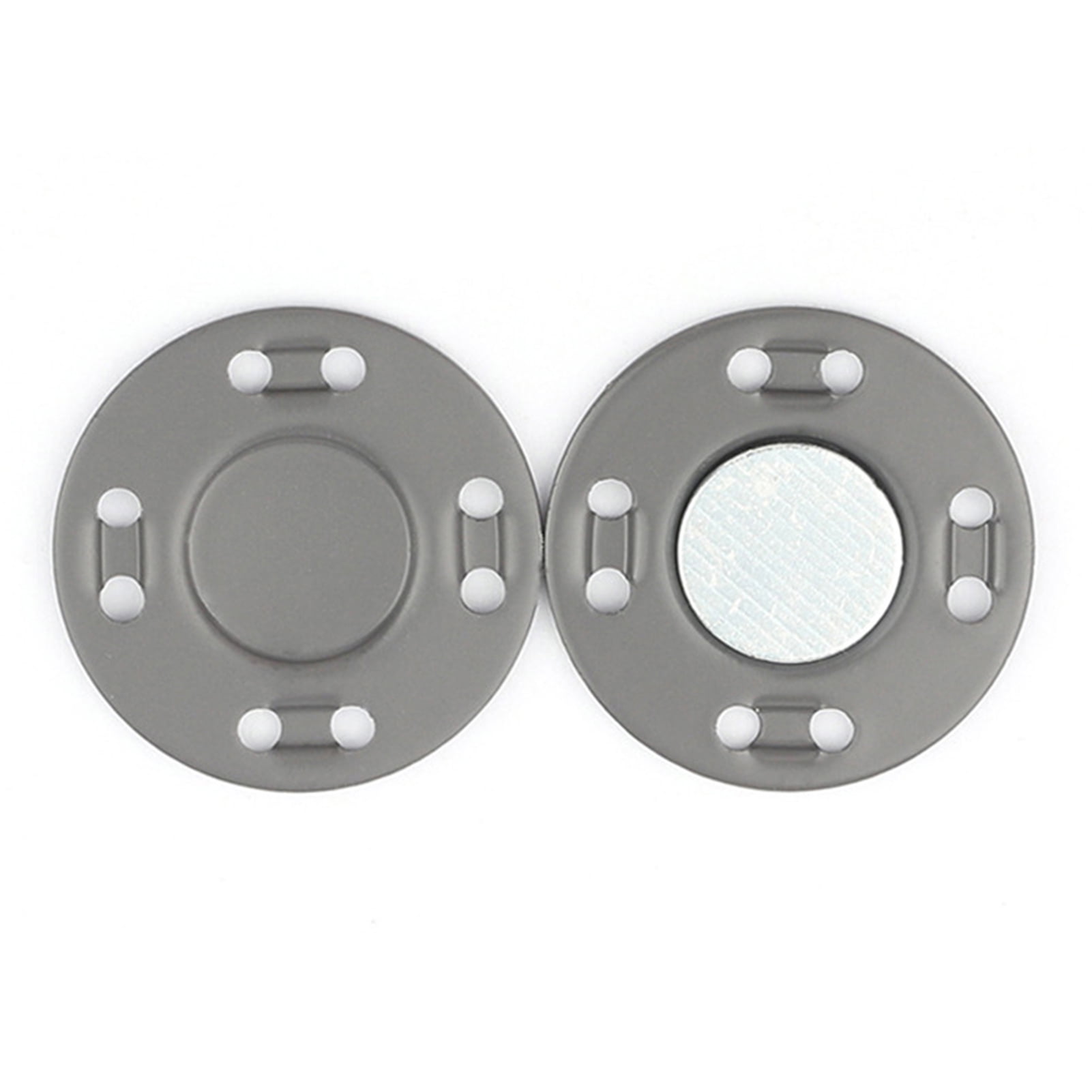 JANGSLNG 1 Pair Invisible 8-holes Design Magnet Buttons Metal Clothes ...