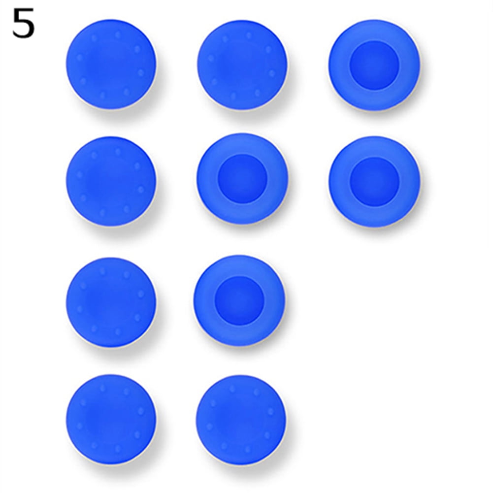 JANGSLNG 10Pcs Silicone Thumbstick Cap Covers for Xbox One 360 PS4 ...