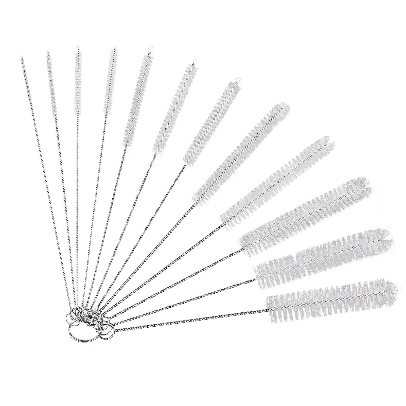JANGSLNG 12-Piece Straw Cleaner Brush Set Easy to Use And Widely ...