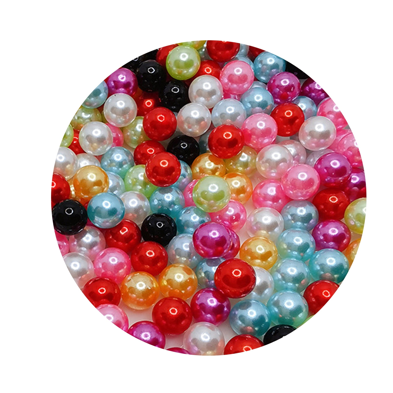 JANGSLNG 150Pcs Floating Beads No Hole Floating Highlight Eye-catching ...