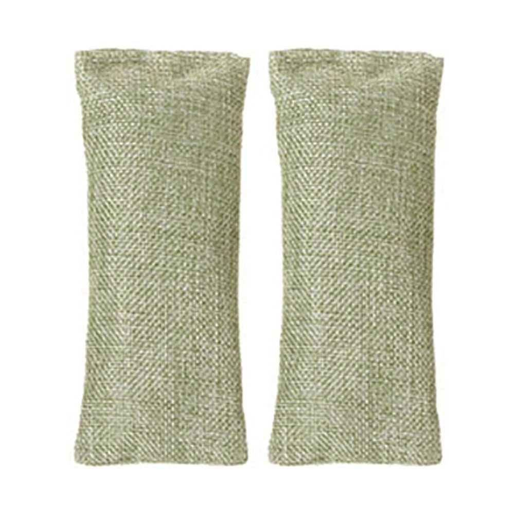 JANGSLNG 2Pcs Bamboo Charcoal Bag Odor Absorber Car Deodorizer Air ...