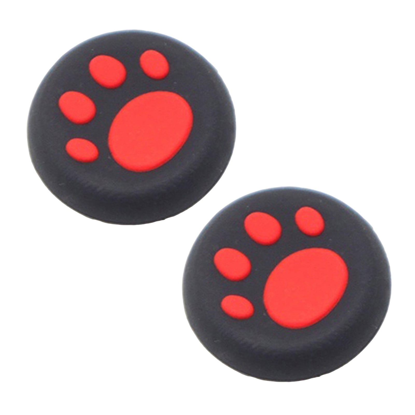 JANGSLNG 2pcs Cartoon Silicone Catlike Thumb Stick Grip Cap for PS3 PS4 ...
