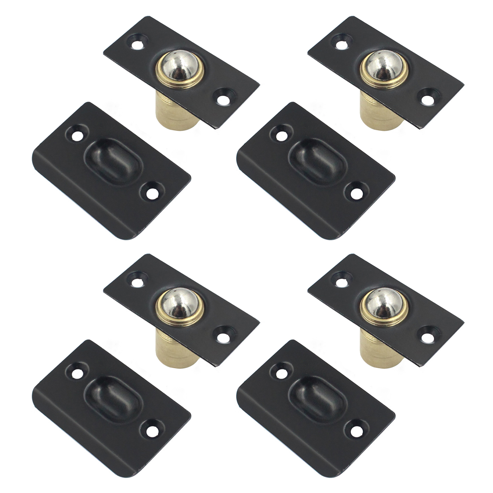 JANGSLNG 4 Pcs Closet Door Balls Catch Replacement Ball Catch Door ...
