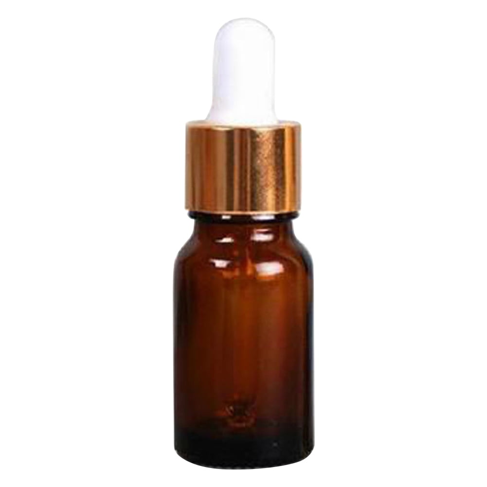 Huanledash Amber Glass Reagent Liquid Pipette Bottle Eye Dropper Empty ...