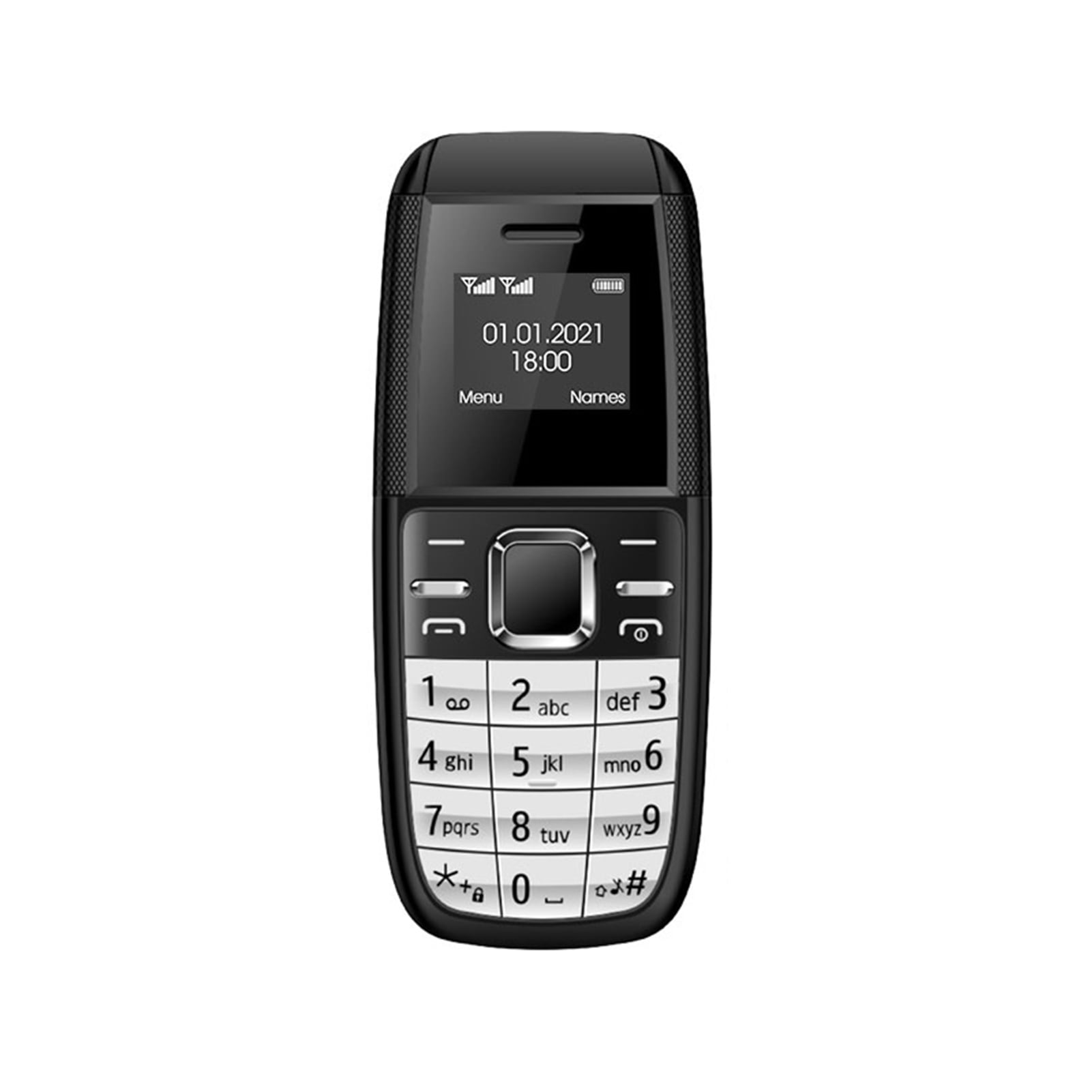 JANGSLNG BM200 Mini Cellphone with Data Cable, Black - Walmart.com