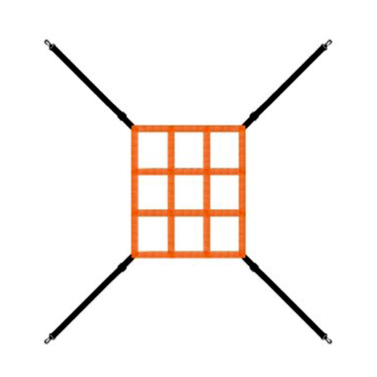 JANGSLNG Baseball Net Strike Zone Target Adjustable Simple Installation ...