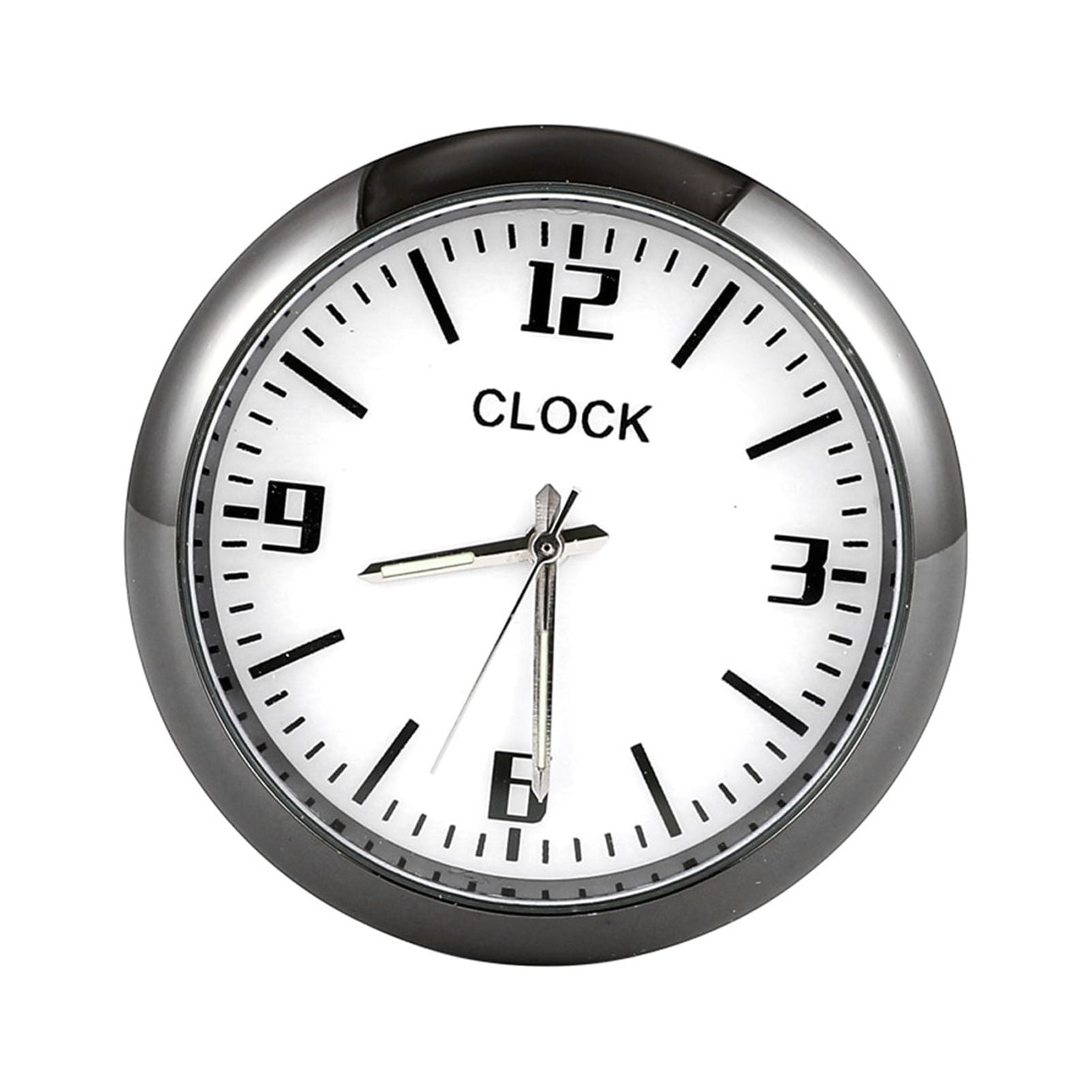 JANGSLNG Car Clock Round Digital Button Battery Operated High/Low ...