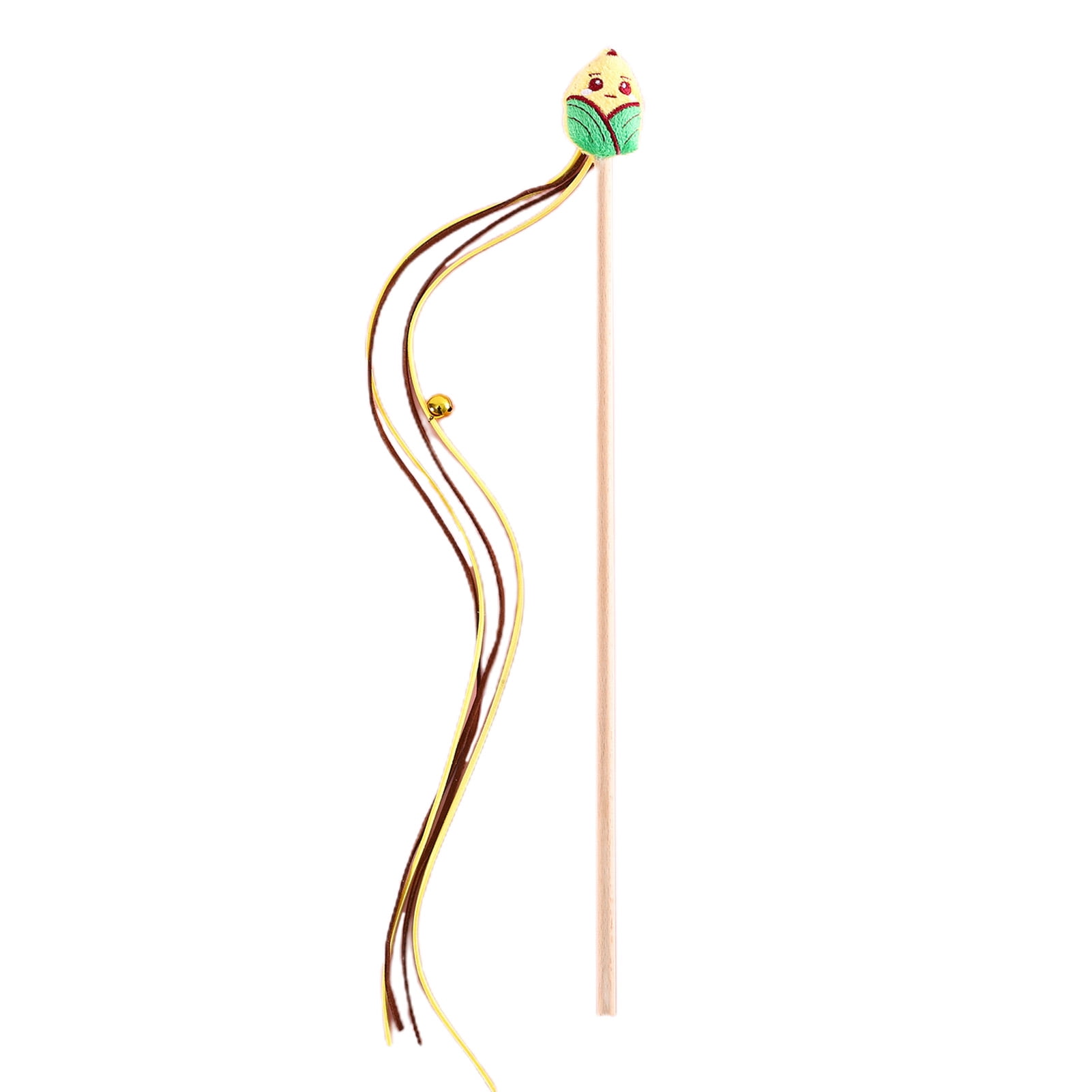 JANGSLNG Cat Teaser Toy Interactive Cat Tassel Toy with Bell Creative ...