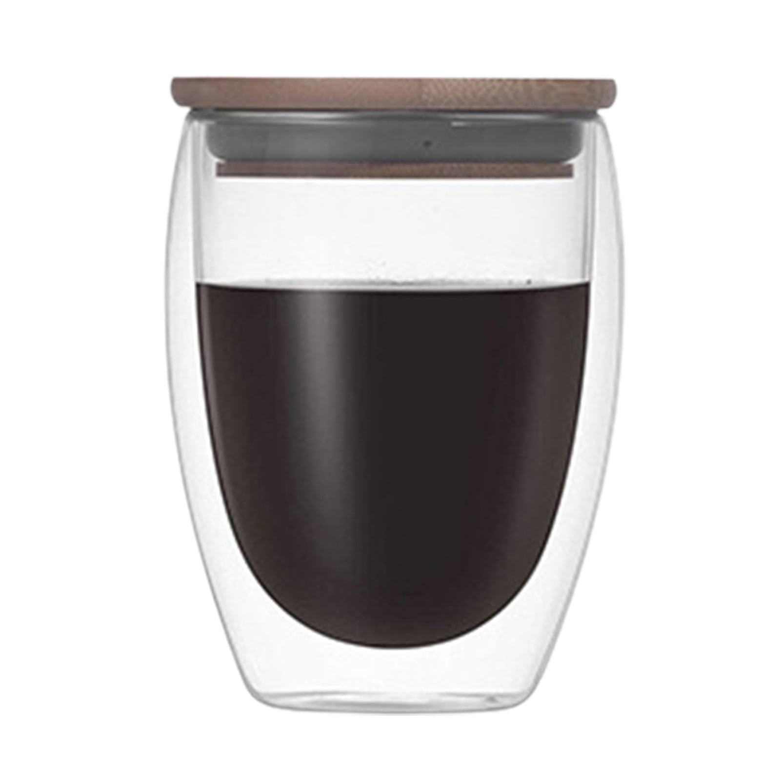 JANGSLNG Coffee Cup Double-Walled Heat-resistant Glass Milk Espresso ...
