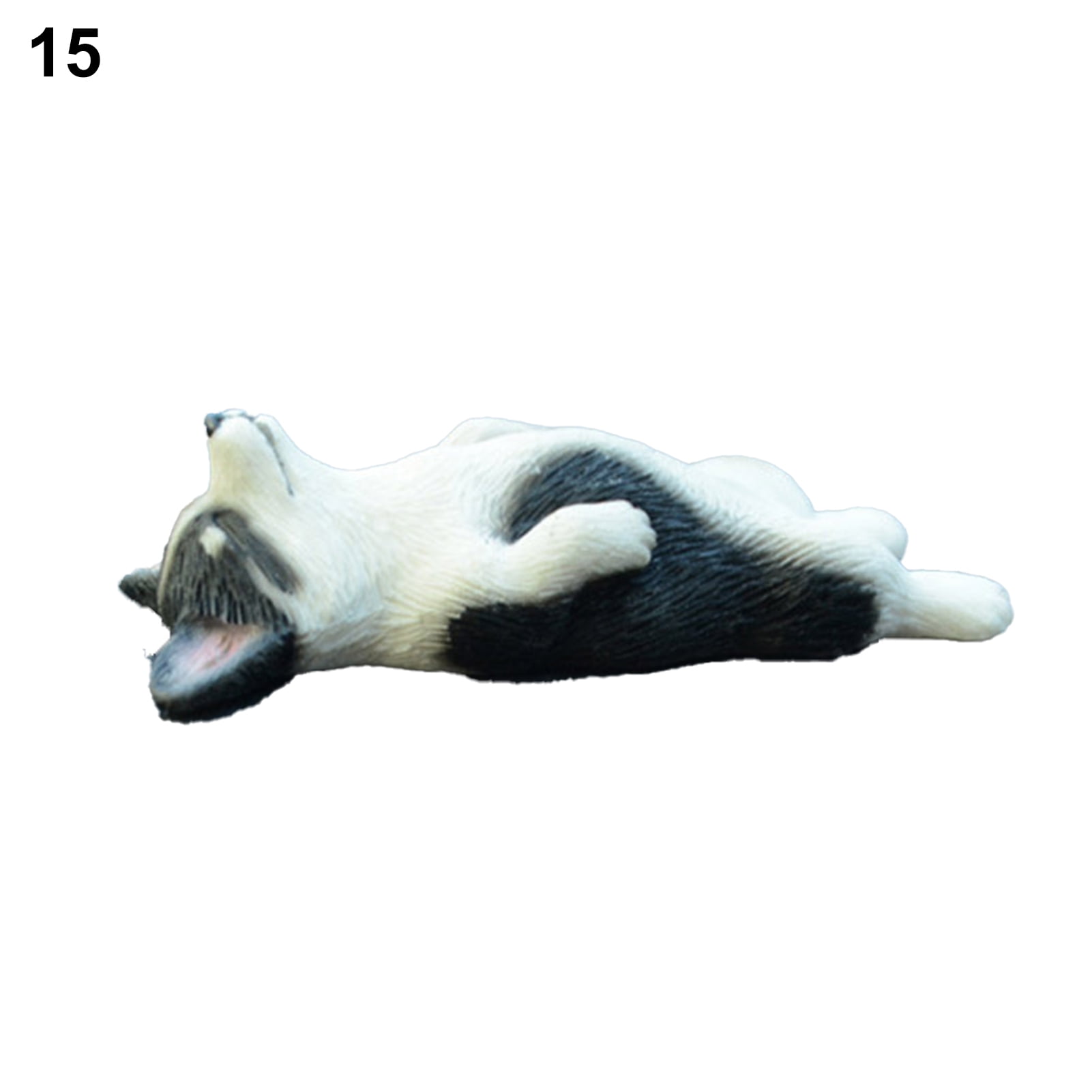 JANGSLNG Dog Figurines Attractive Adorable Posture DIY Material Garden ...