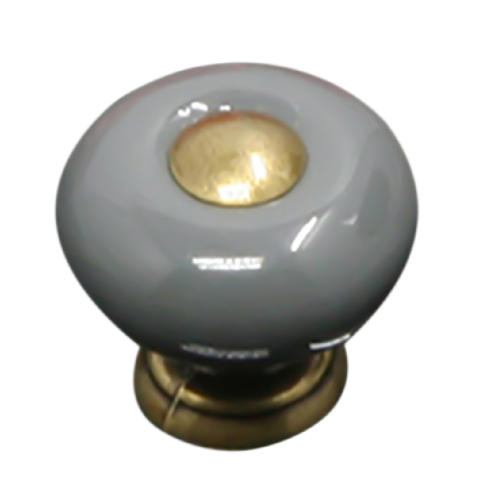 JANGSLNG Drawer Pull Knob Single Hole Wide Application Ceramic Scratching Resistant Cabinet Knob ...