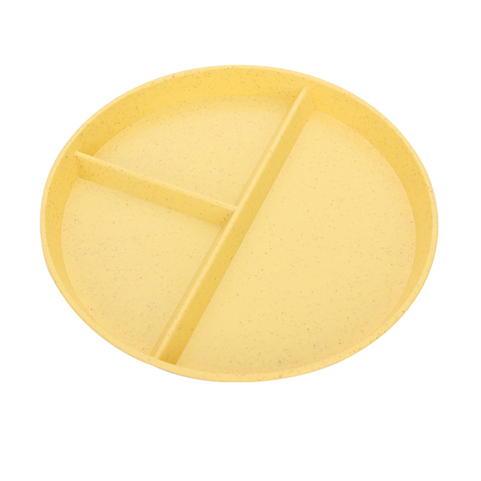 JANGSLNG Home Breakfast Tableware Children Three Compartment Divided ...