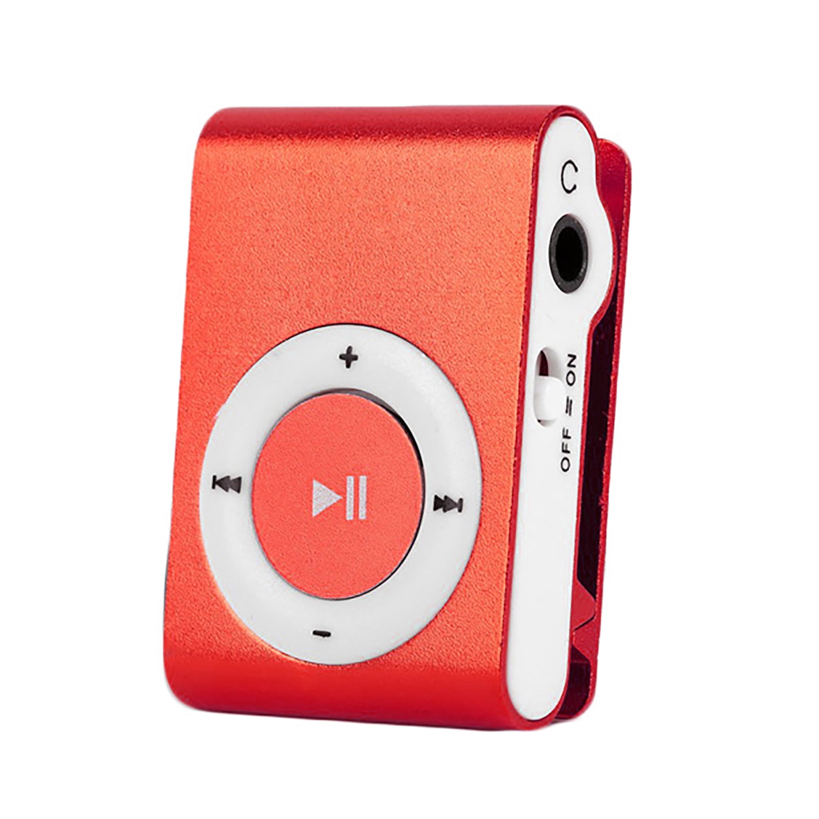 JANGSLNG Mini MP3 Portable TF Card Slot Metal Clip USB Sport Digital ...
