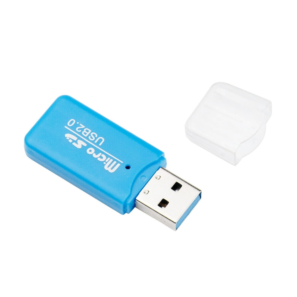 JANGSLNG Mini Portable USB 2.0 TF Micro SD Memory Card Reader for PC ...