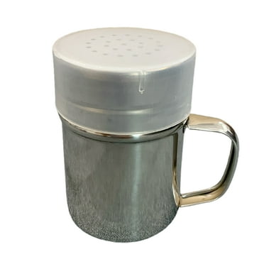 Gemco Clear/Silver Glass/Stainless Steel Cheese Shaker 5 oz - Walmart.com