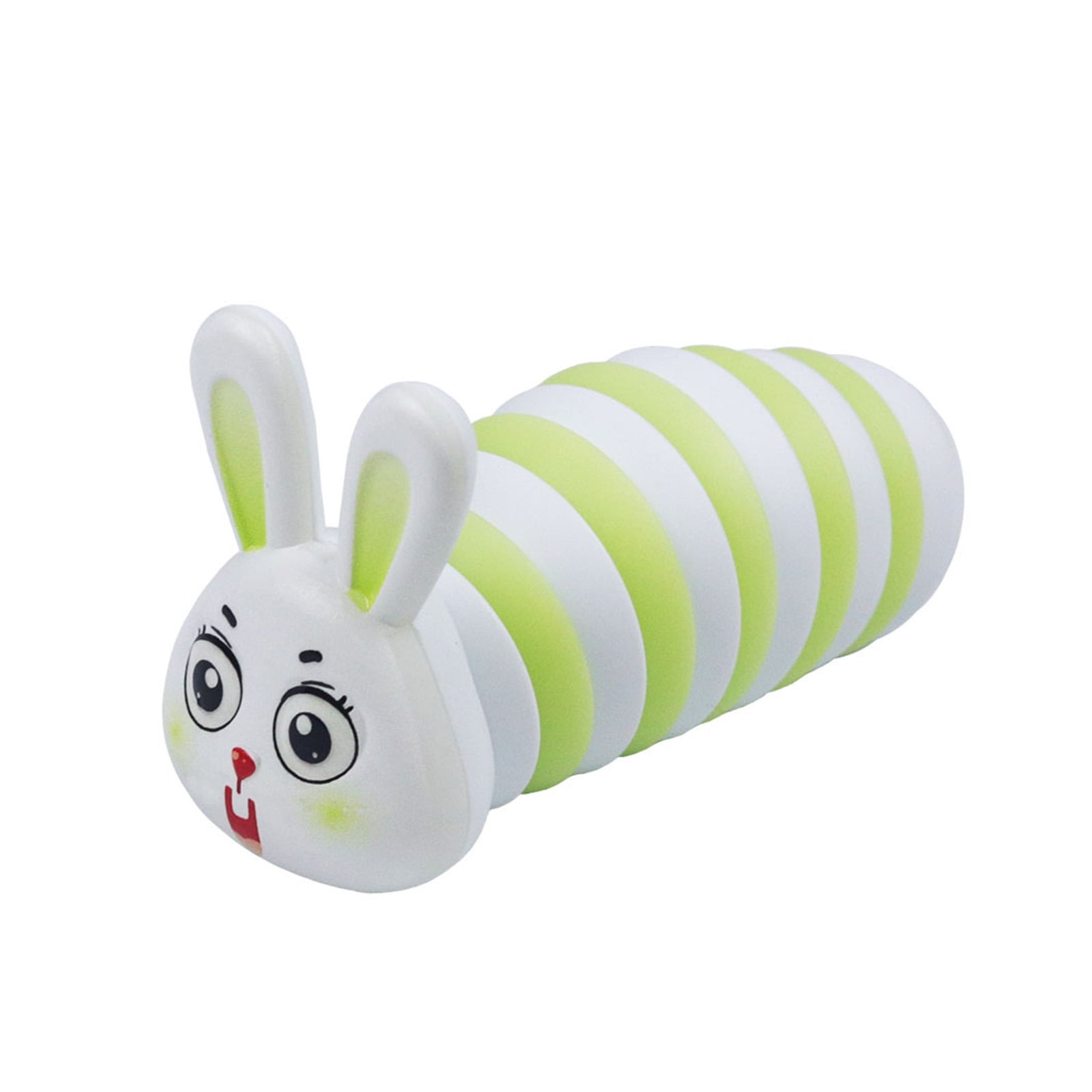 JANGSLNG Squeeze Fidget Toy Glow in Dark Funny Realistic Caterpillar ...