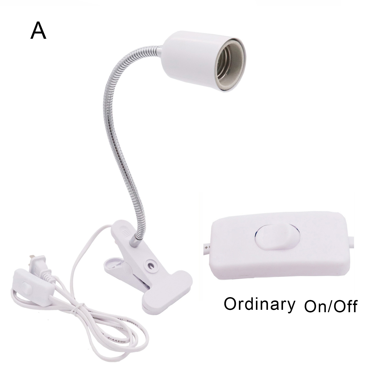 JANGSLNG Universal Pet Reptile Tortoise Basking Light Holder UVA UVB ...