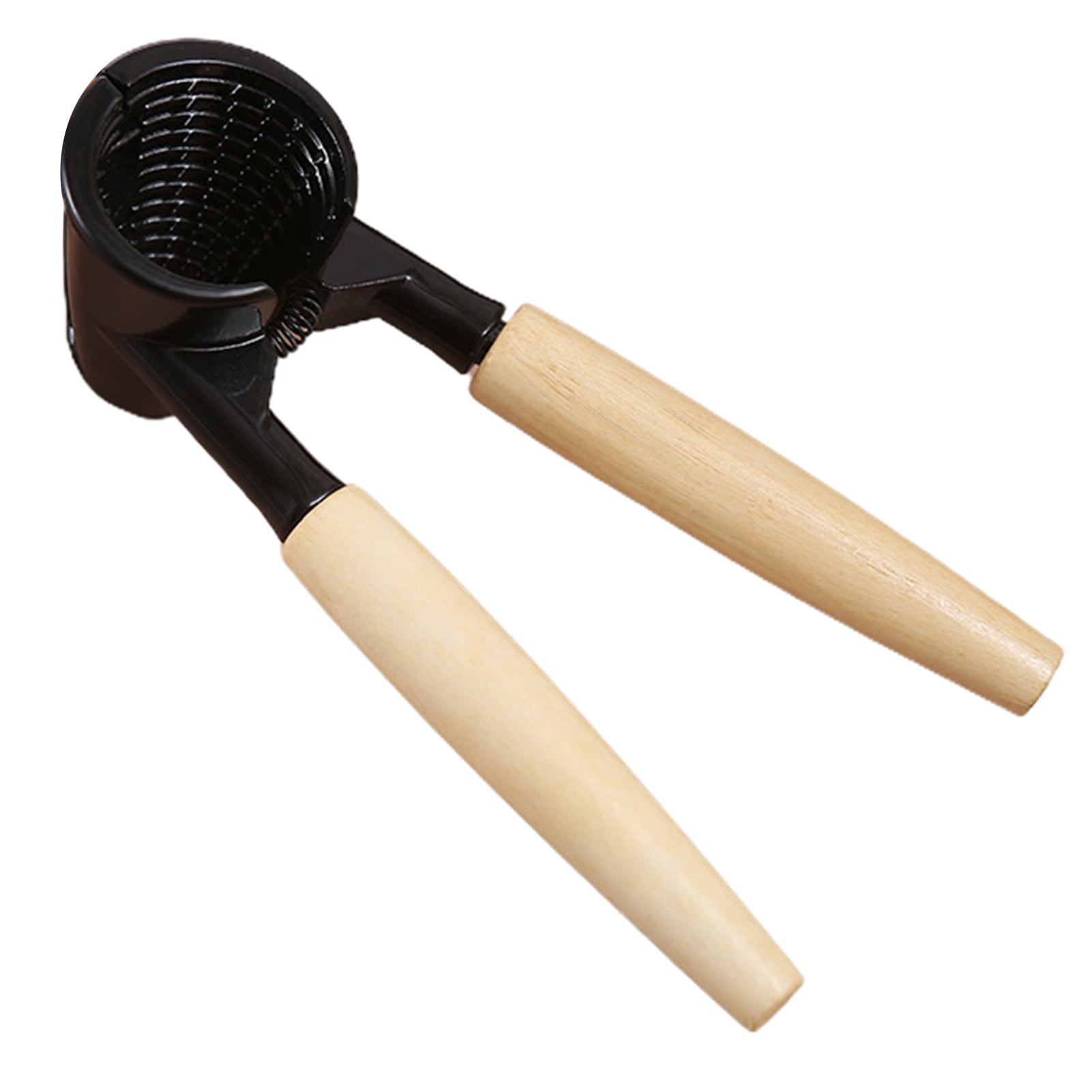 JANGSLNG Walnut Cracker Time-saving Labor-saving Non-Slip Handle Spring ...