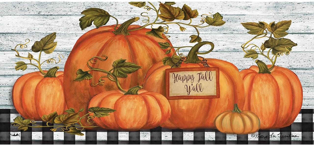 JANI Fall Birds and Sunflowers Mini Mat - Walmart.com
