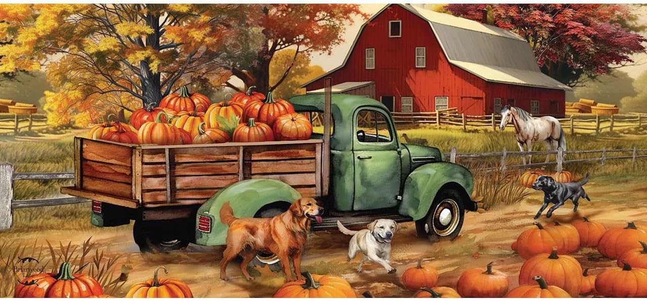 JANI Fall Birds and Sunflowers Mini Mat - Walmart.com