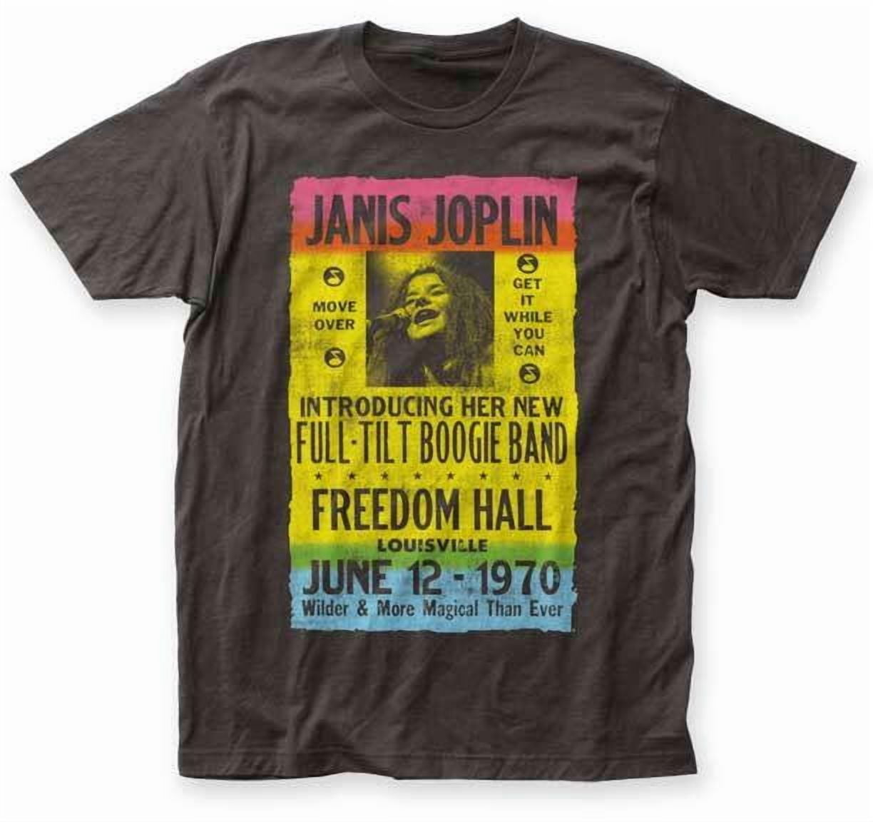 JANIS JOPLIN Freedom Hall New T SHIRT New Impact Merchandising ...