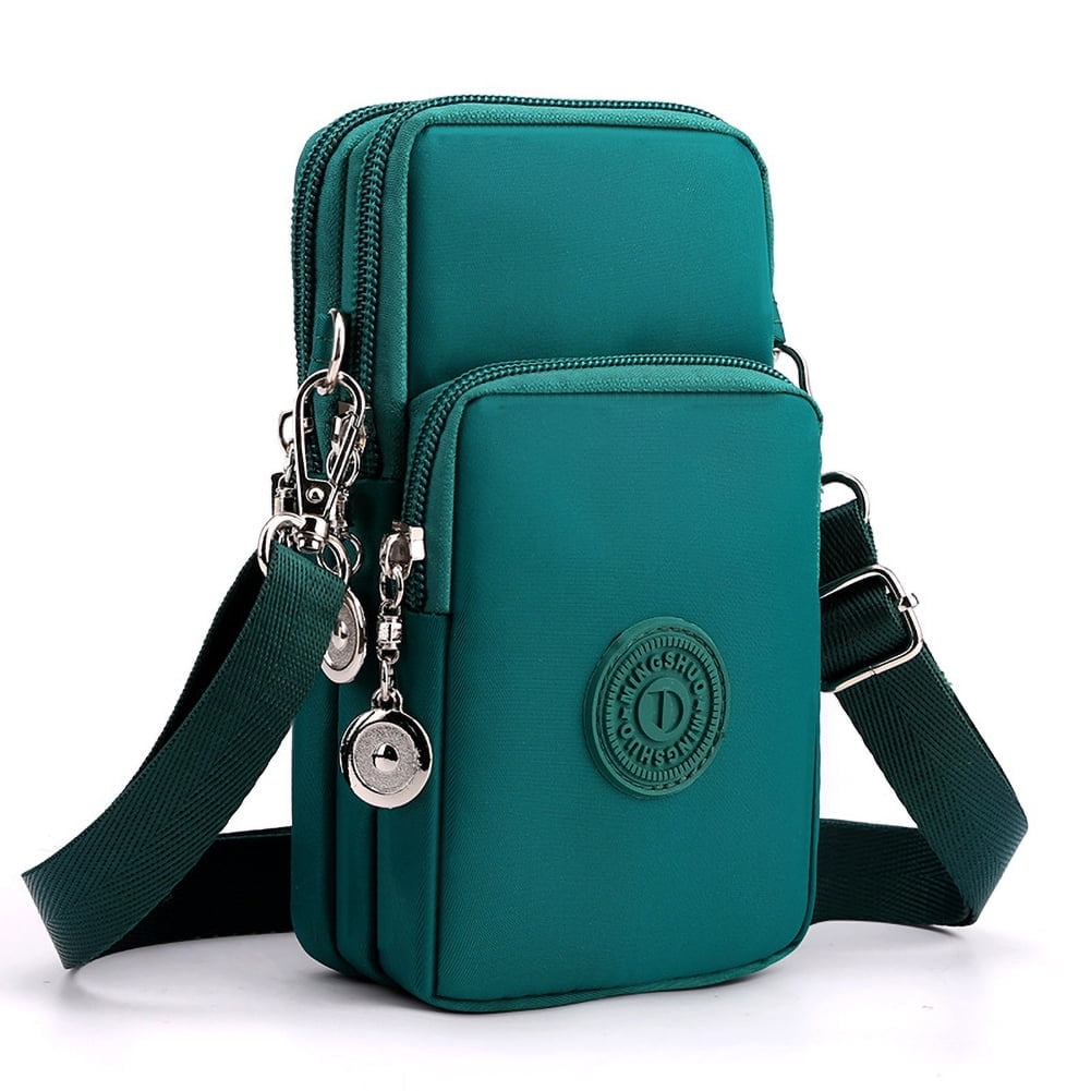 JANKS Women Small Crossbody Bags Nylon Over Shoulder Purses Zipper ...