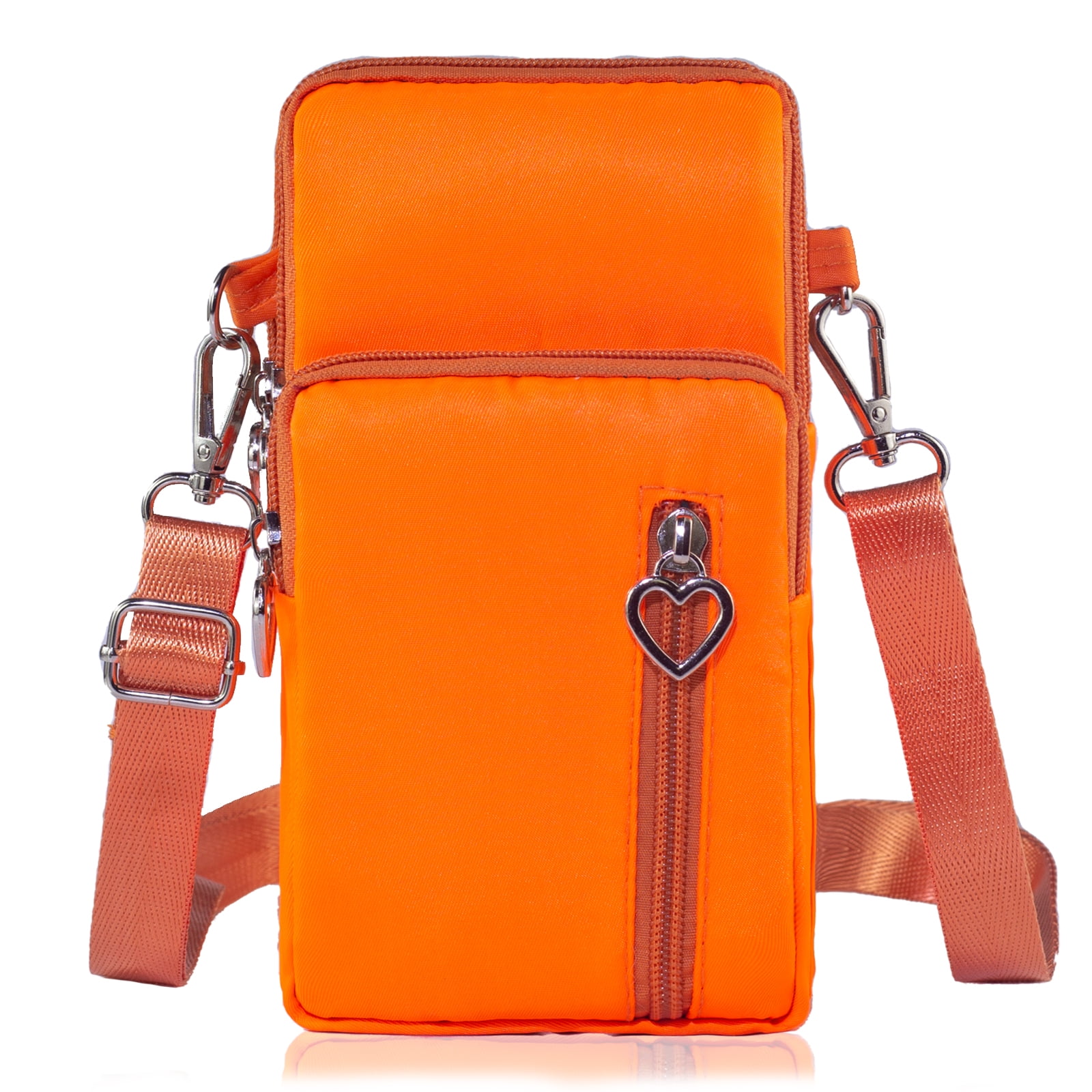 JANKS Women Small Crossbody Bags Nylon Over Shoulder Purses Zipper Closure Travel Purse Roomy ...