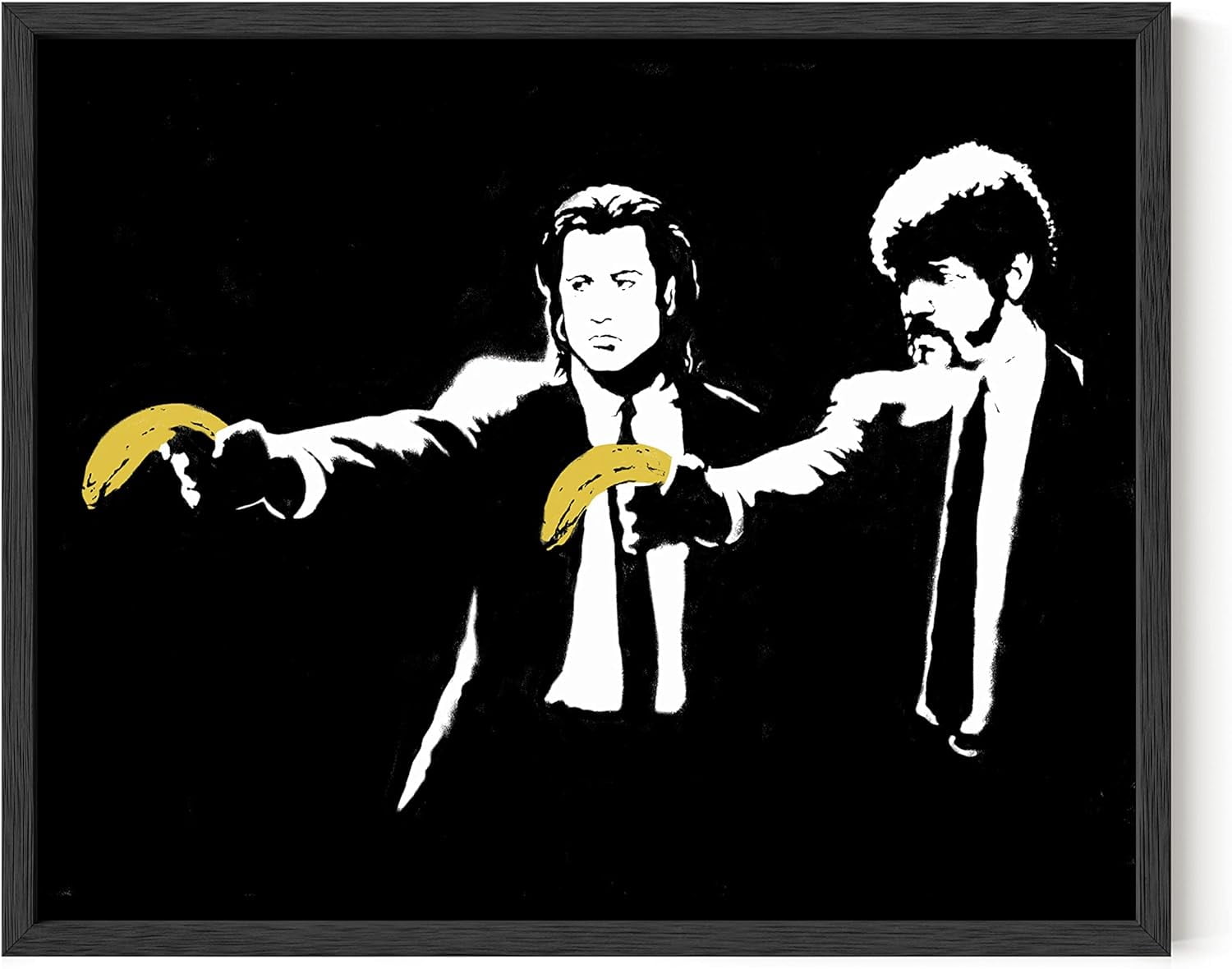 JANS.NO1 Banksy Chimp Wall Art - Graffiti Pop Art Poster for Teen Boys ...