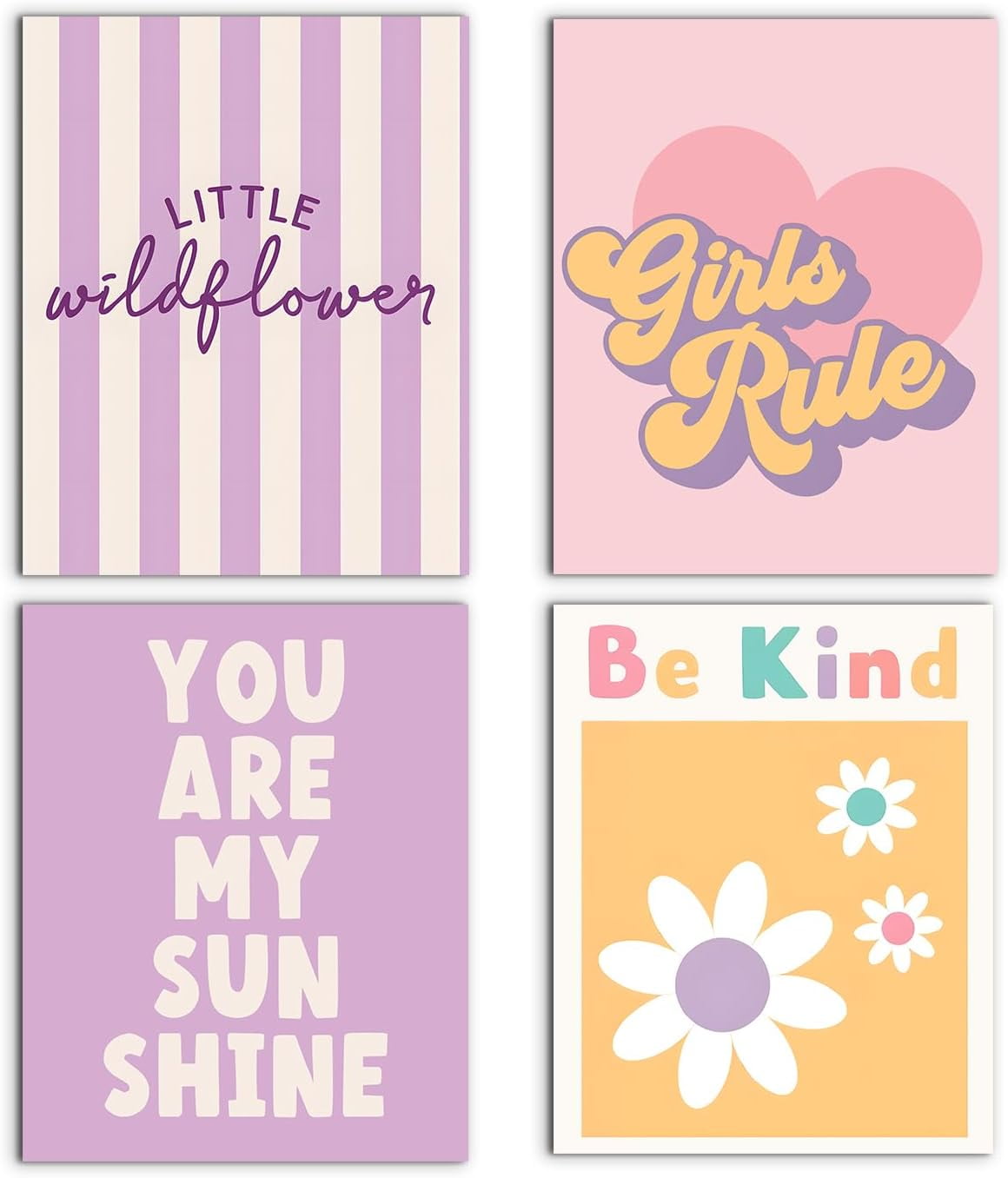 JANS.NO1 Blue Boy Nursery Wall Art Decor, Play Room Wall Decor, Long ...