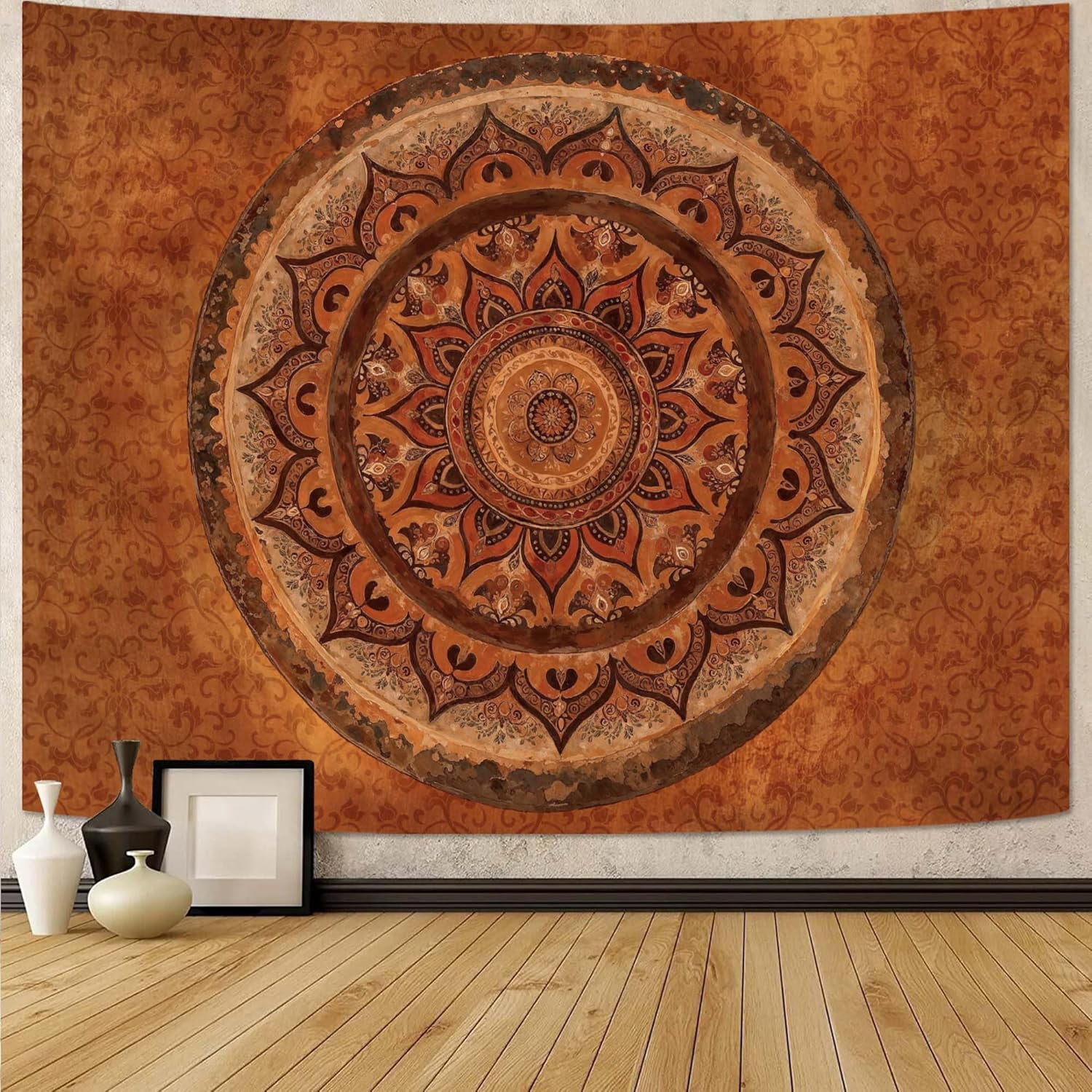 JANS.NO1 Boho Mandala Tapestry Wall Hanging Hippie Bohemian Floral ...