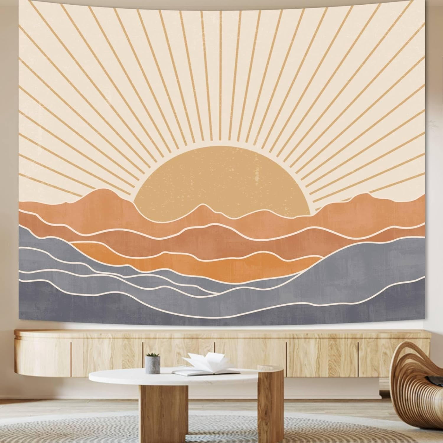 JANS.NO1 Boho Tapestry Wall Hanging for Bedroom Aesthetic, Bohemian ...