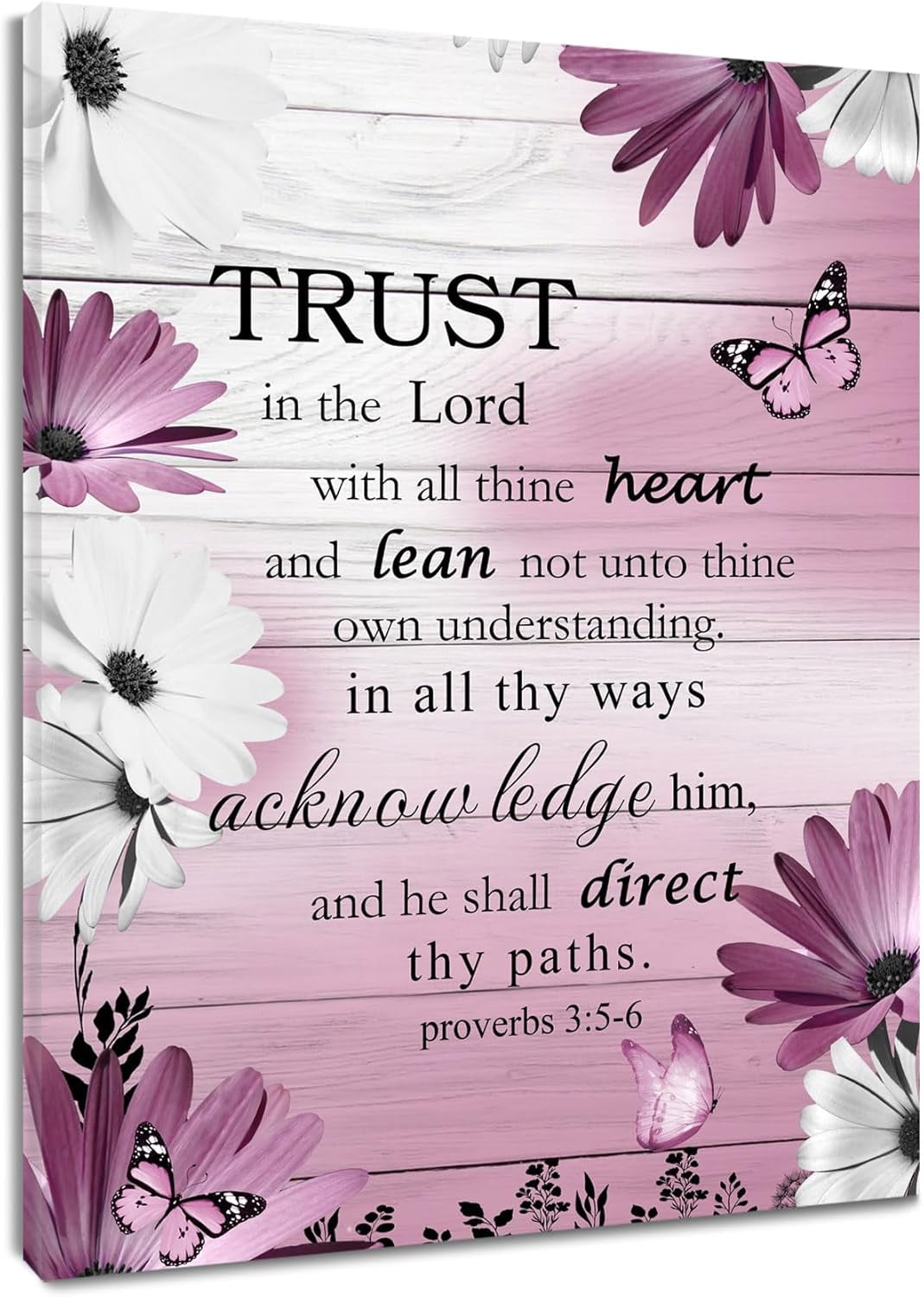 JANS.NO1 Dreamy Castle Canvas Wall Art Set of 3,Cute Pink Princess Pictures for Girls Kids Women ...