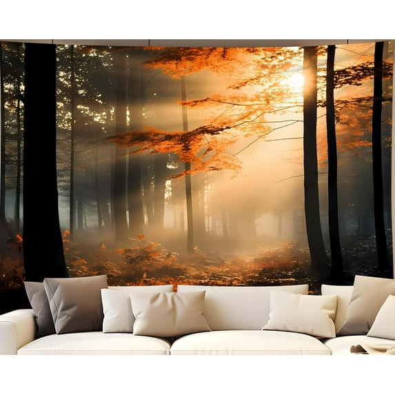 JANS.NO1 Fall Tapestry Wall Hanging Autumn Backdrop for Photography ...