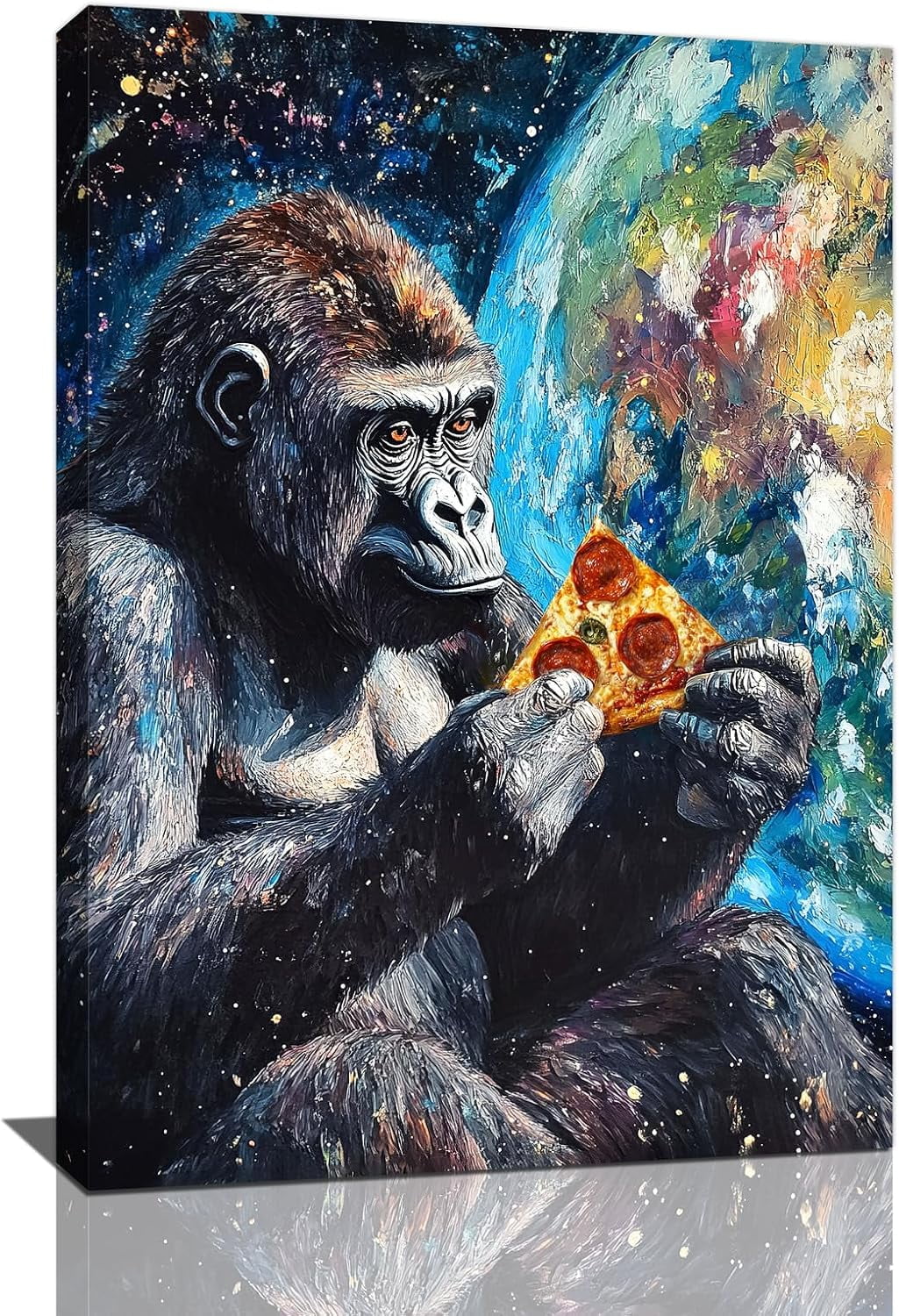 JANS.NO1 Farmhouse Deer Wall Art Rustic Country Wildlife Animal Elk Pictures Inspirational Wall ...