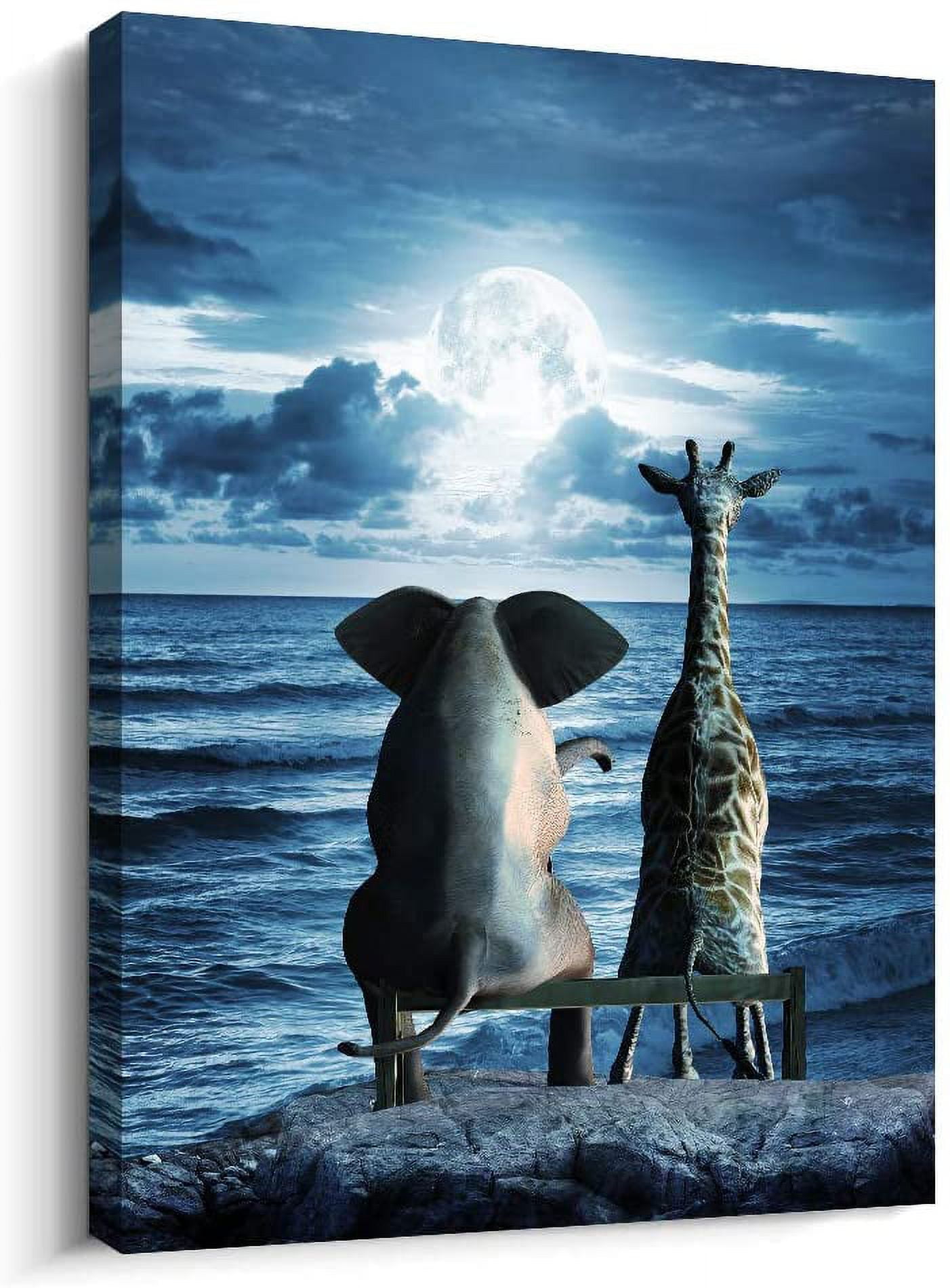 JANS.NO1 Modern Wall Art For Living Room Canvas Wall Decor For Office ...