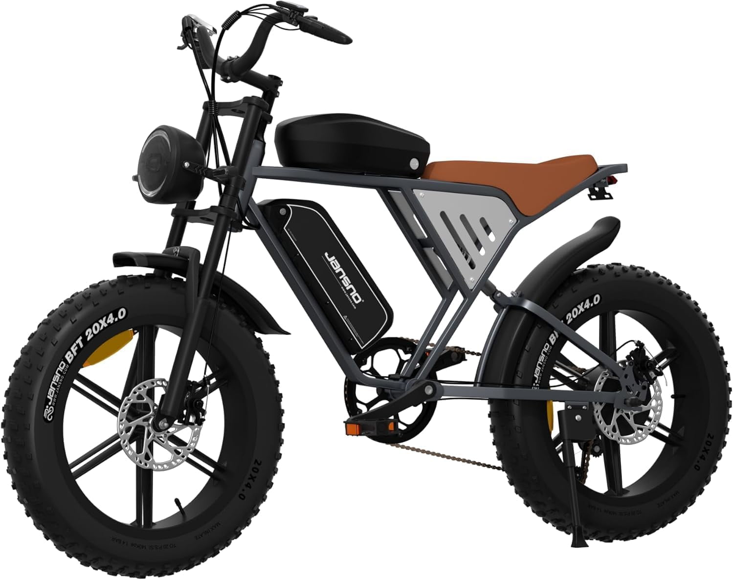 JANSNO X70 E-Bike - 750W Motor, Dual 48V 34Ah Batteries, 120-Mile Range ...