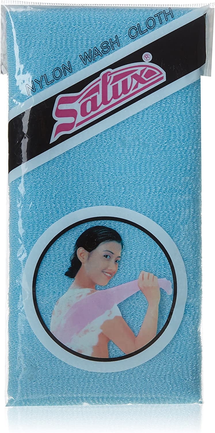 JAPANESE SALUX BEAUTY TOWEL SCRUB NYLON WASH CLOTH BATH BODY SHOWER ...