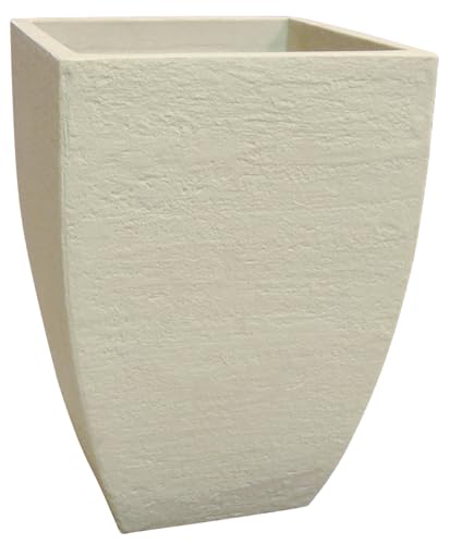 JAPI Pottery Modern Square Plastic Planter - Walmart.com