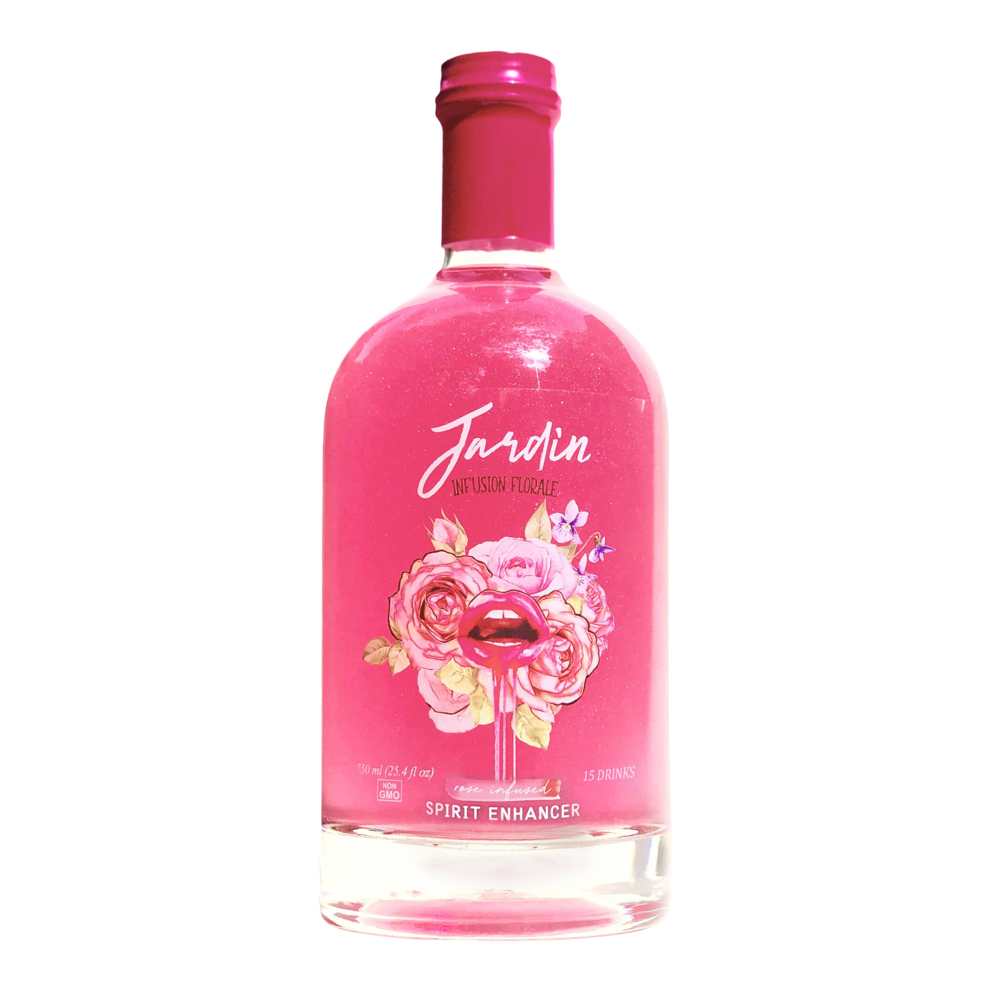 JARDIN PREMIUM Rose Sugar Free Syrup for Cocktails and Mocktails ...