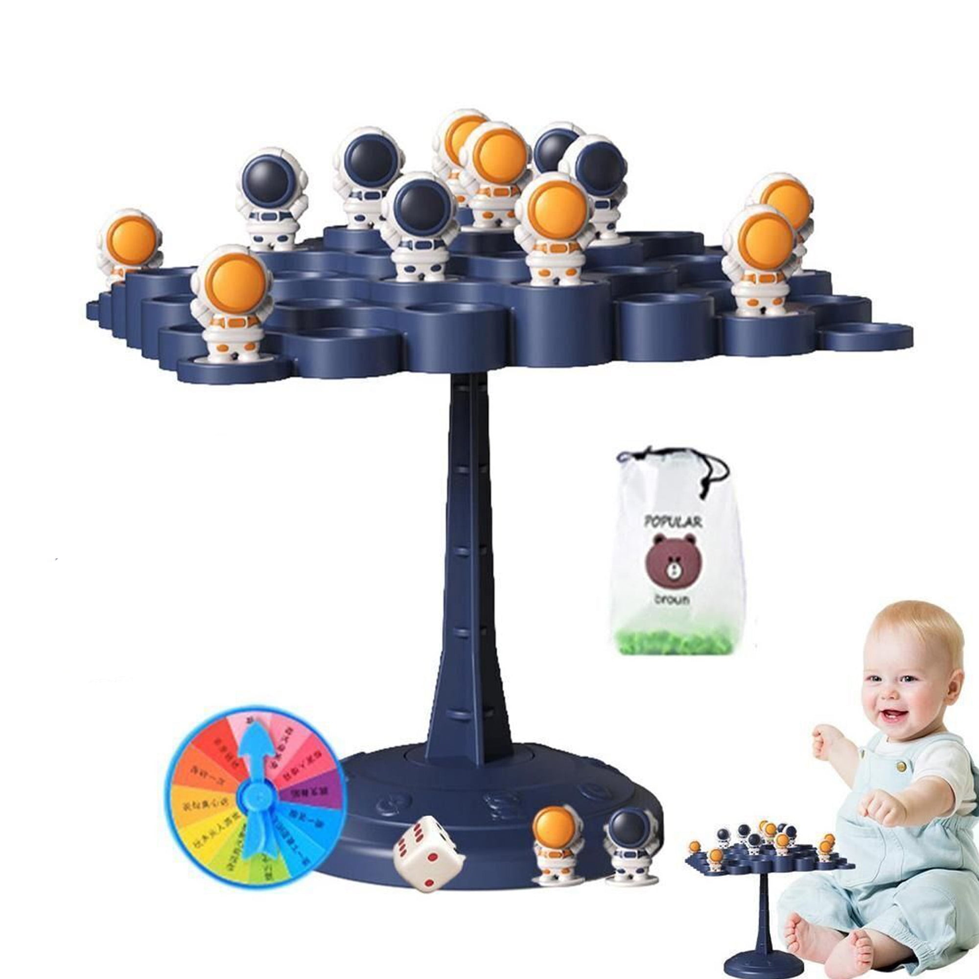 JARENGO Astronaut Balance Counting Toy for Kids Children Preschool ...