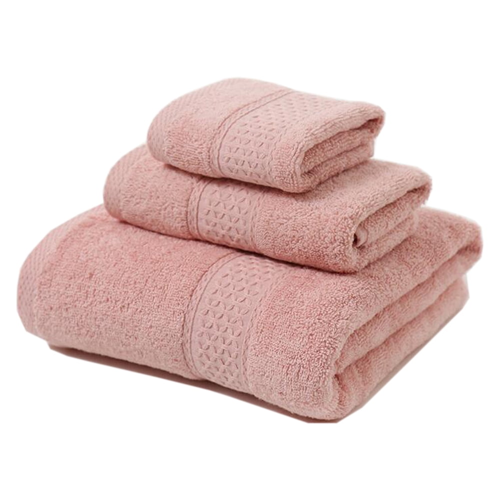 JARITTO Bathroom Towels Bale Set 3-Pieces 100% Cotton Bathroom Linen ...