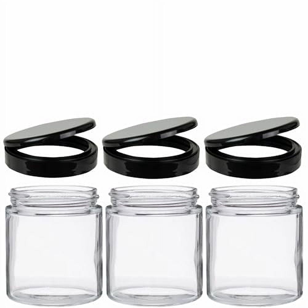 JARMING COLLECTIONS Mason Jars 16 oz Glass Extra Wide Mouth Pint ...