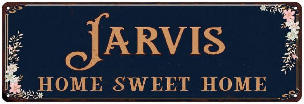 JARVIS Home Sweet Home Victorian Look 6x18 Metal Sign 106180046601 ...