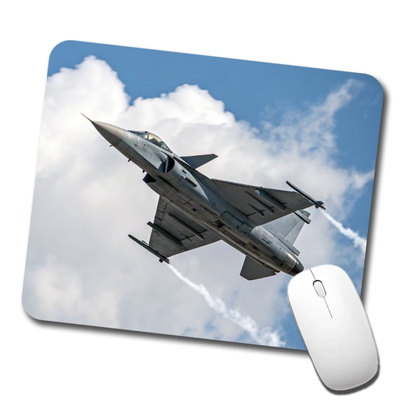 JAS 39 Gripen Multirole Fighter Jet Plane Mouse Pad Low Profile Gaming ...