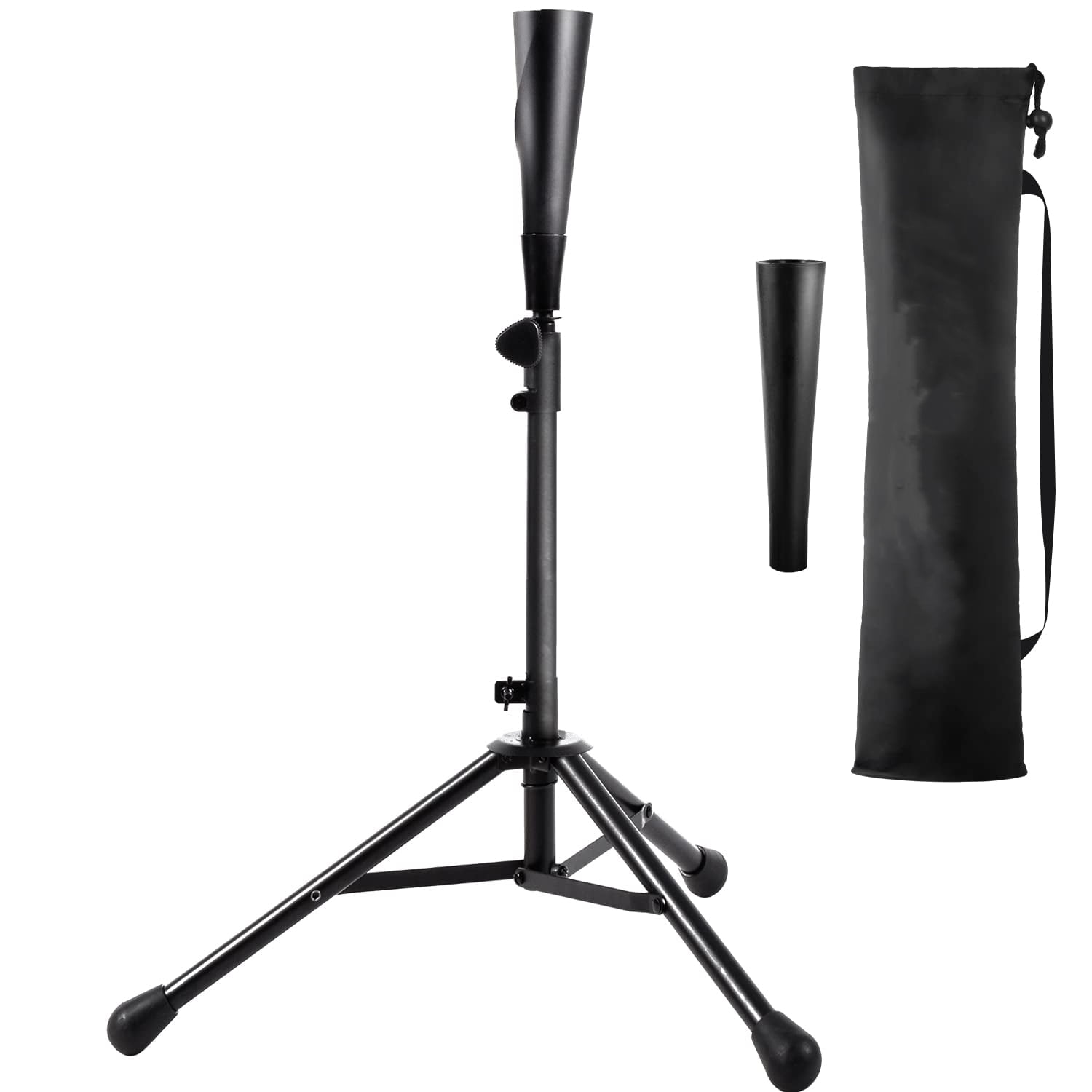 JASCOPRO Baseball Batting Tee, 27" to 43" with Tripod Stand Base, 2 Pcs ...